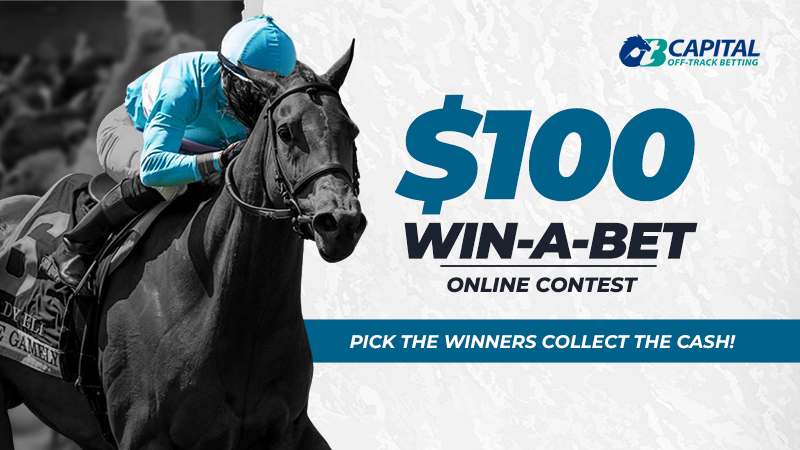 $100 WIN-A-BET Contest – Capital OTB